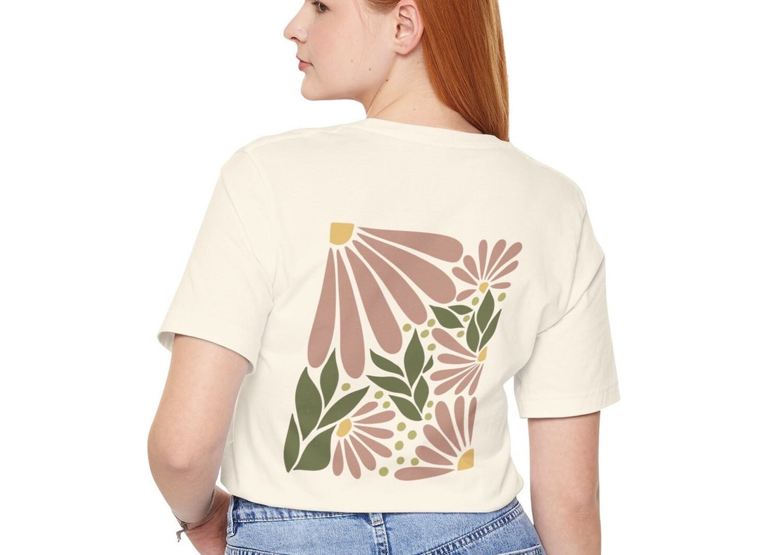 Retro Pressed Flowers Vintage Wildflowers Cottagecore Shirt Botanical ...