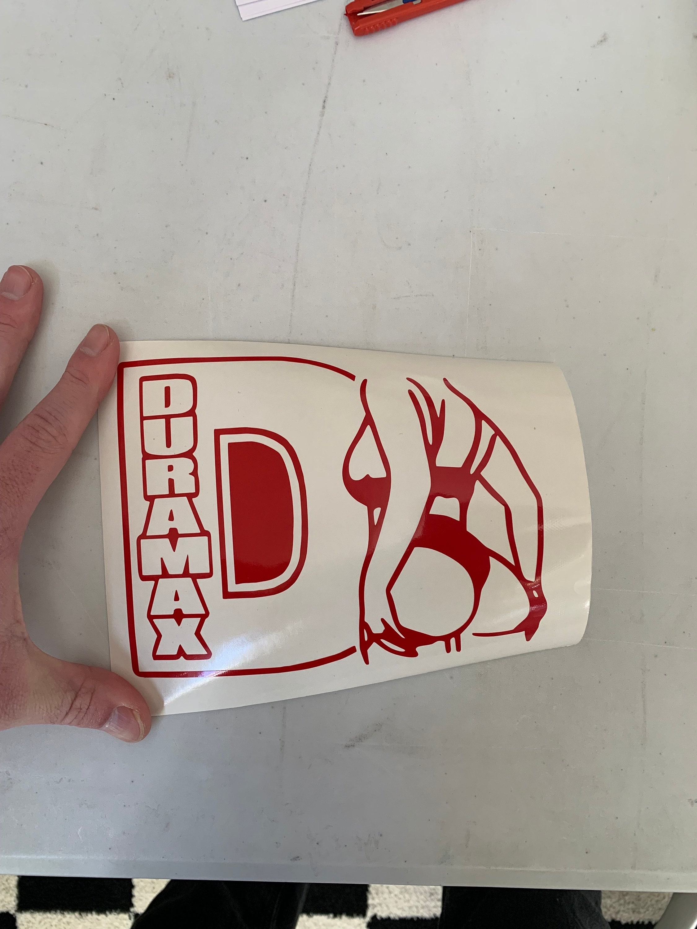 Duramax Lady Decal - Etsy