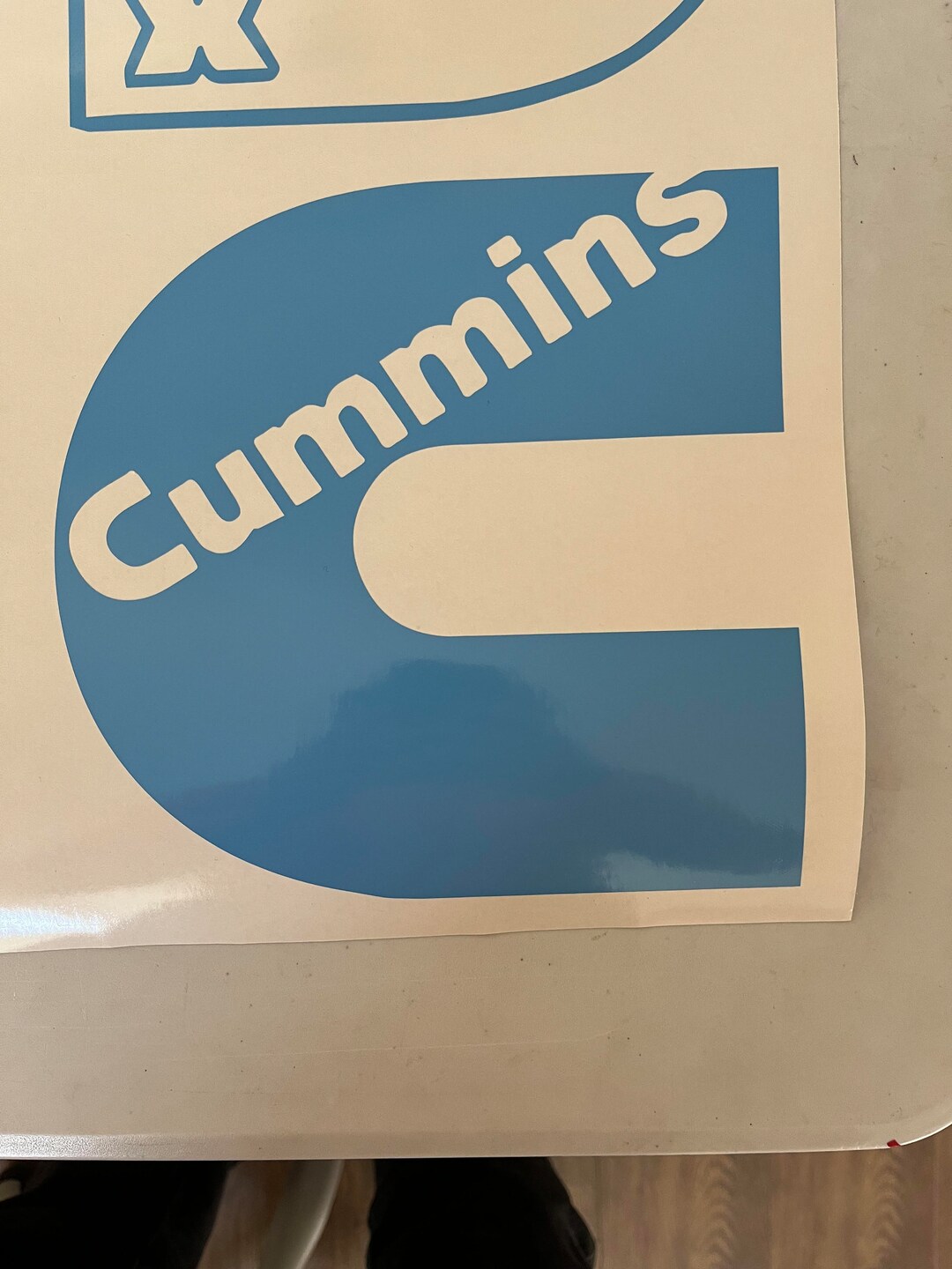 Cummins Vinyl Decal - Etsy