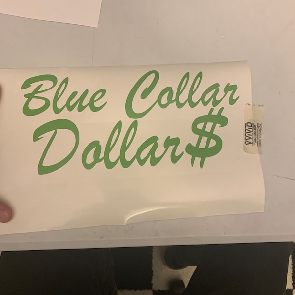 Blue Collar Stickers - Etsy