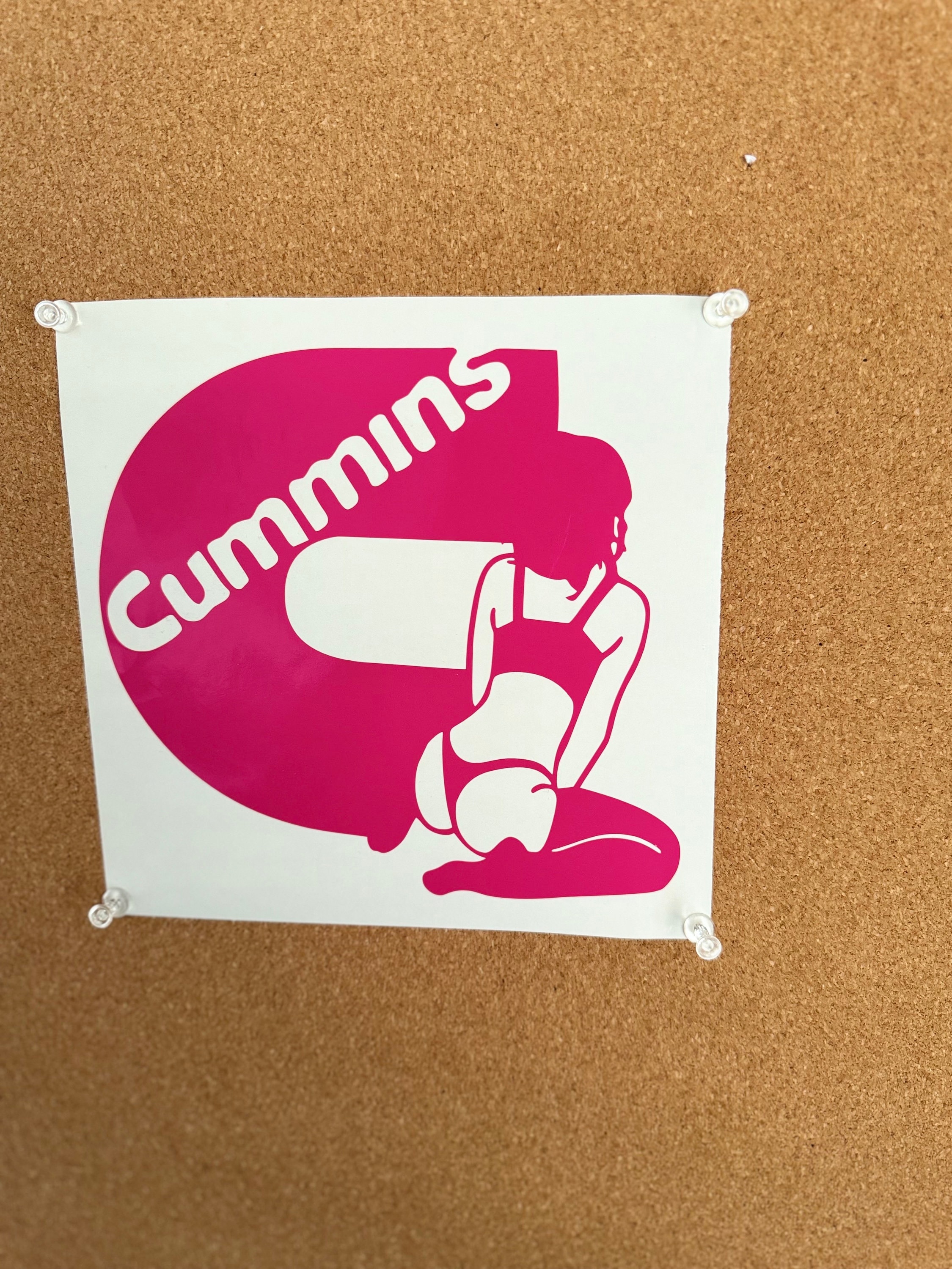 Cummins Lady Vinyl Decal - Etsy