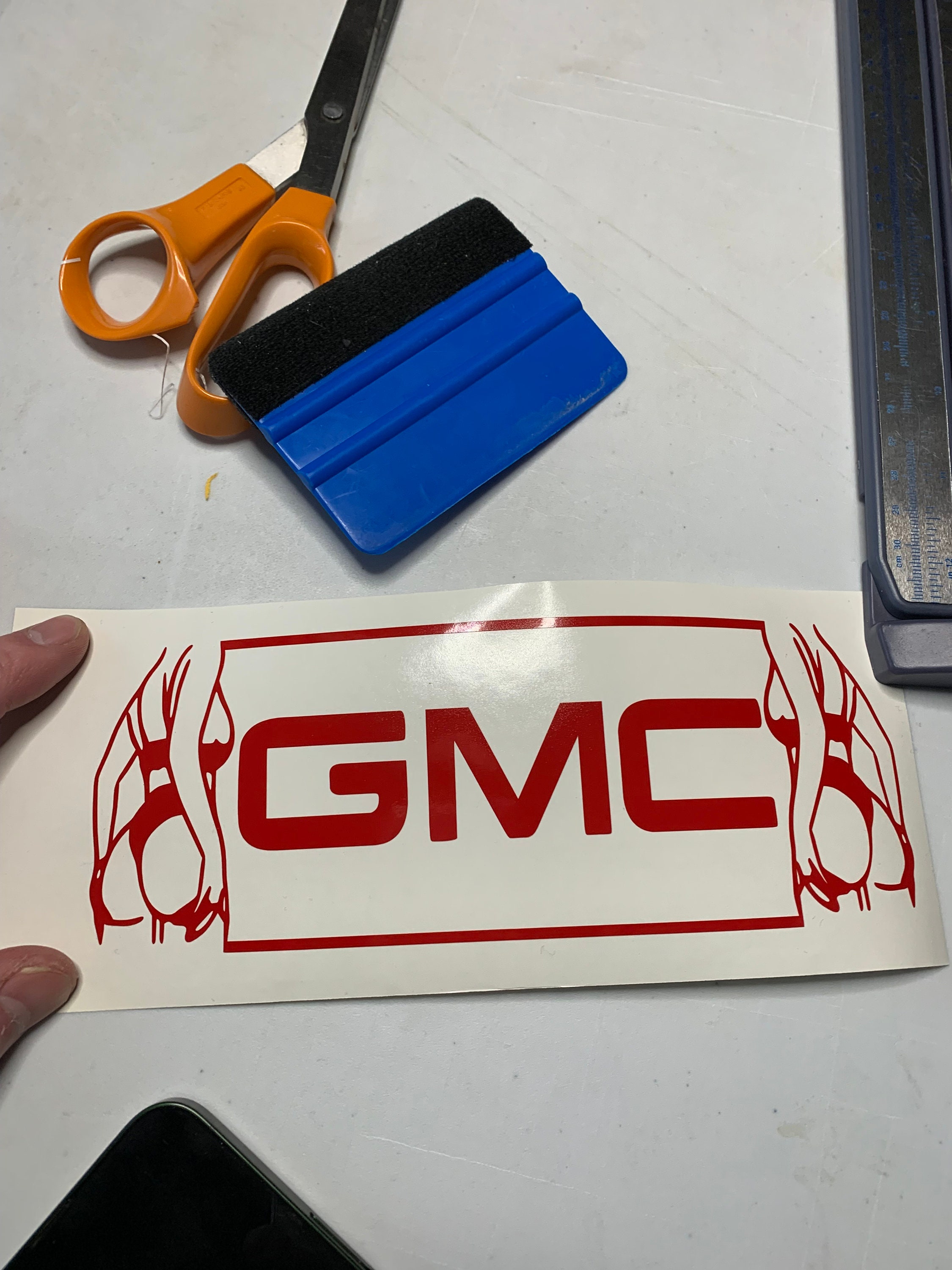 GMC Lady Decal - Etsy