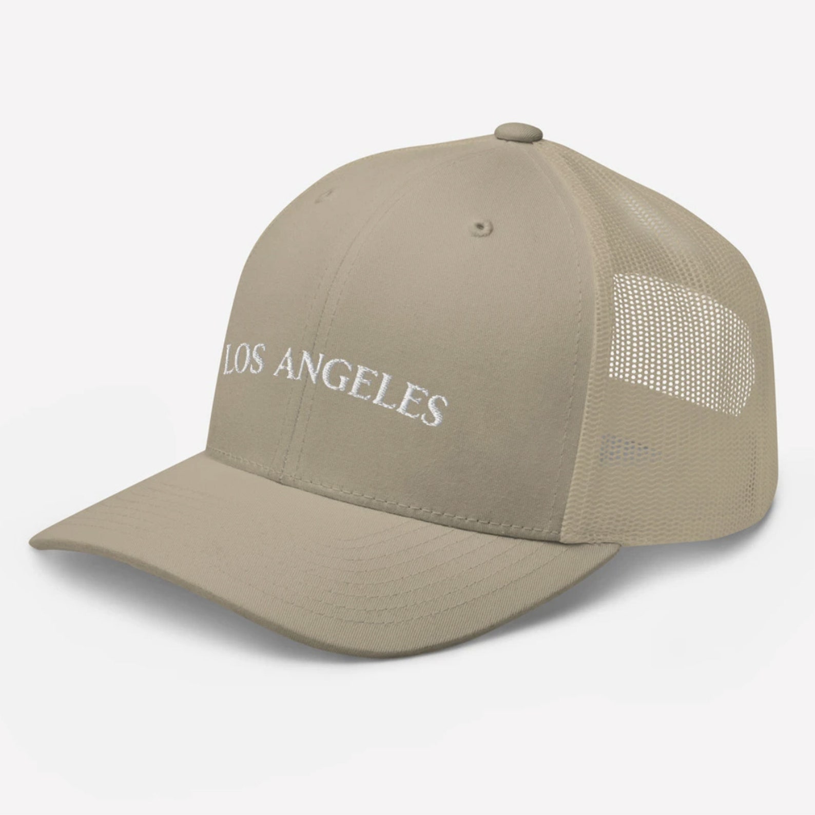 Los Angeles Embroidered Trucker Cap: Vintage Style Baseball Hat - Etsy