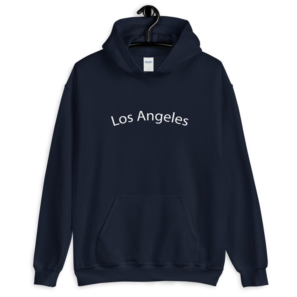 Los Angeles Unisex Hoodie - Los Angeles Hoodie - LA Hoodie - Los ...