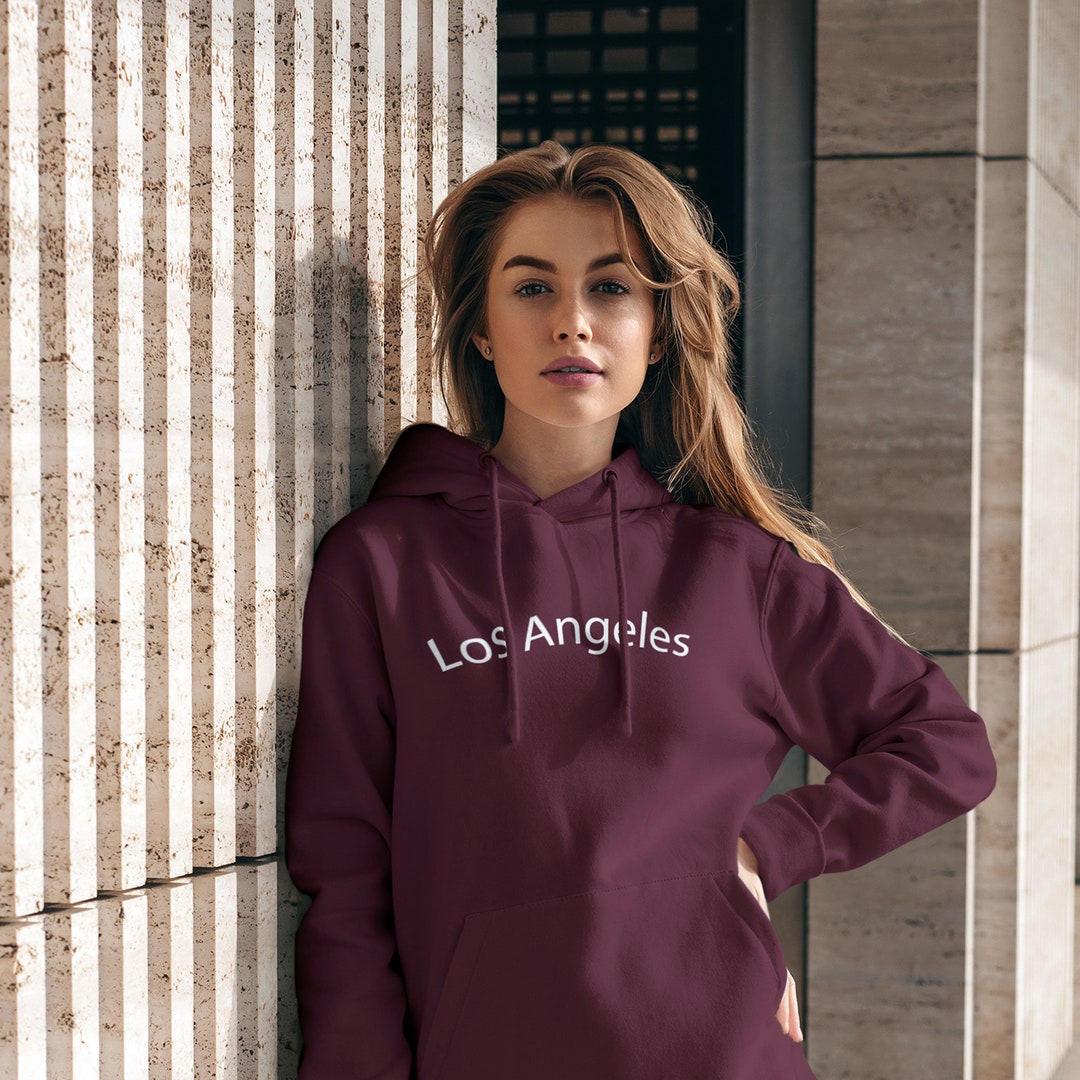 Los Angeles Unisex Hoodie - Los Angeles Hoodie - LA Hoodie - Los ...