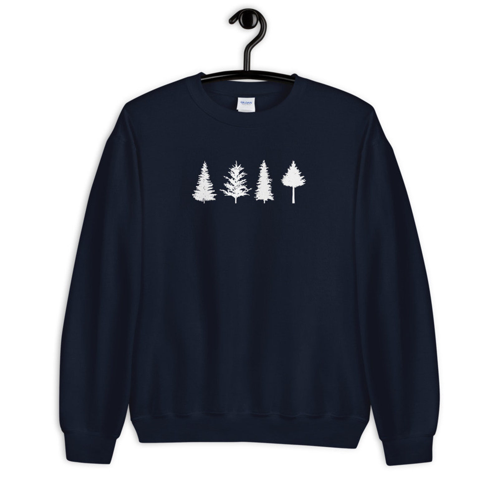 Pine Tree Graphic Unisex Sweatshirt - Etsy