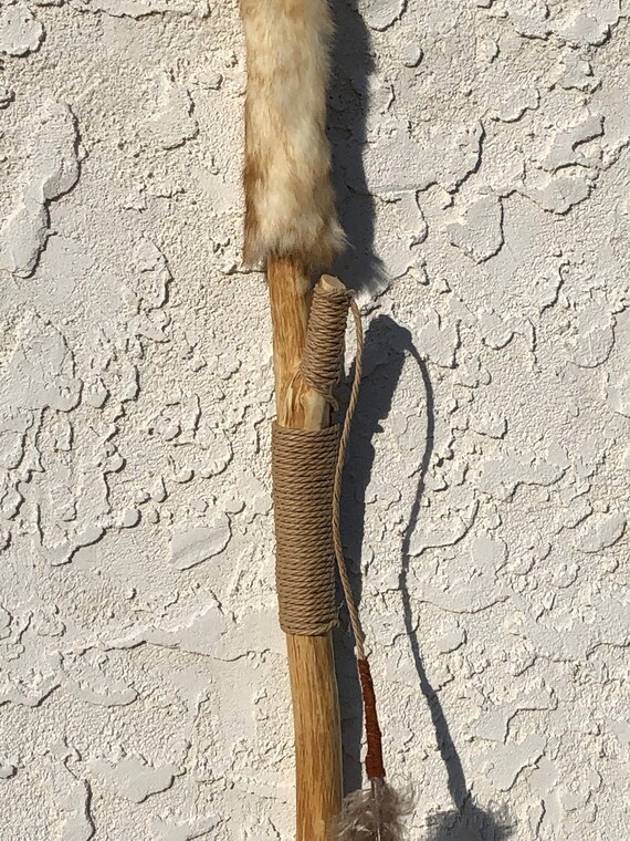 Native Style Walking Staff Simple Design | Etsy