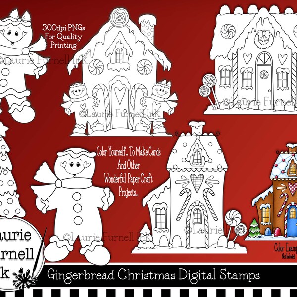 Gingerbread Stamp - Etsy