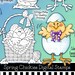 Spring Digital Stamps Easter Digi Stamps Baby Chicks Digis - Etsy