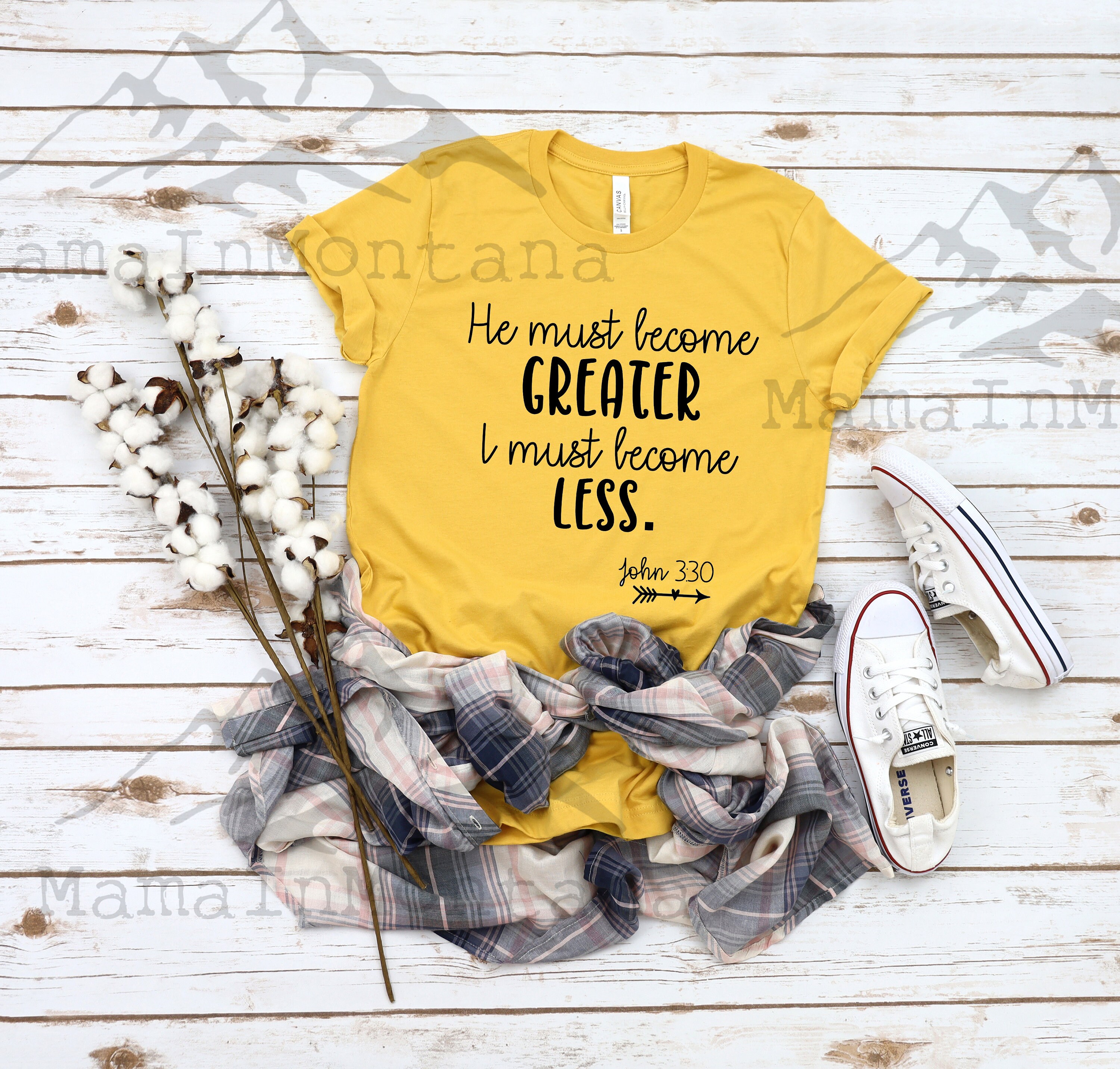 He Must Become Greater, I Must Become Less Svg-instant Digital Download ...