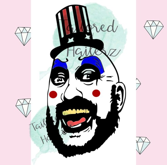 Captain Spaulding Svg File Instant Download Digital File Rob - Etsy