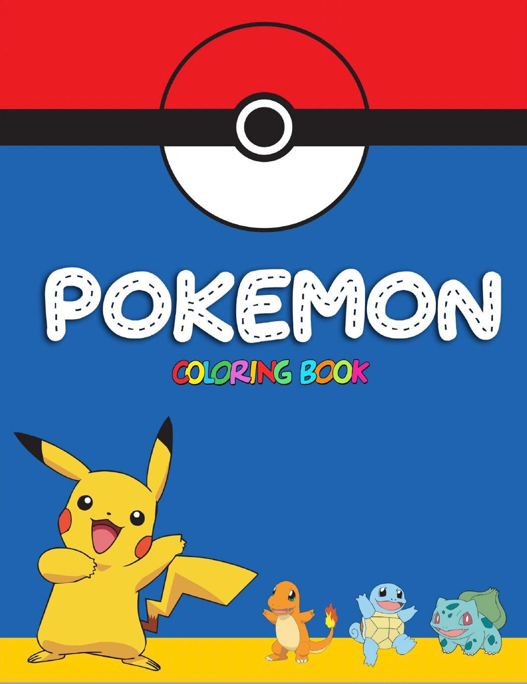 Pokemon Coloring Pages! 64 Fun Pages to Color! - Etsy