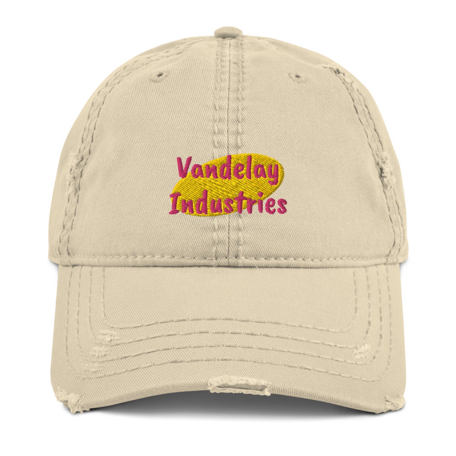 Vandelay Industries Distressed Dad Hat Seinfeld Hat Costanza - Etsy