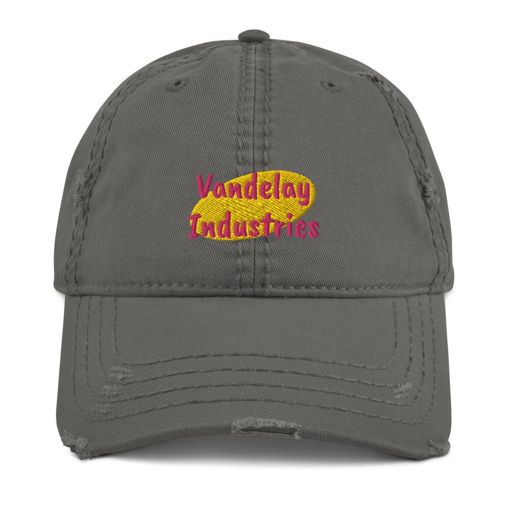 Vandelay Industries Distressed Dad Hat, Seinfeld Hat, Costanza Hat, Art ...