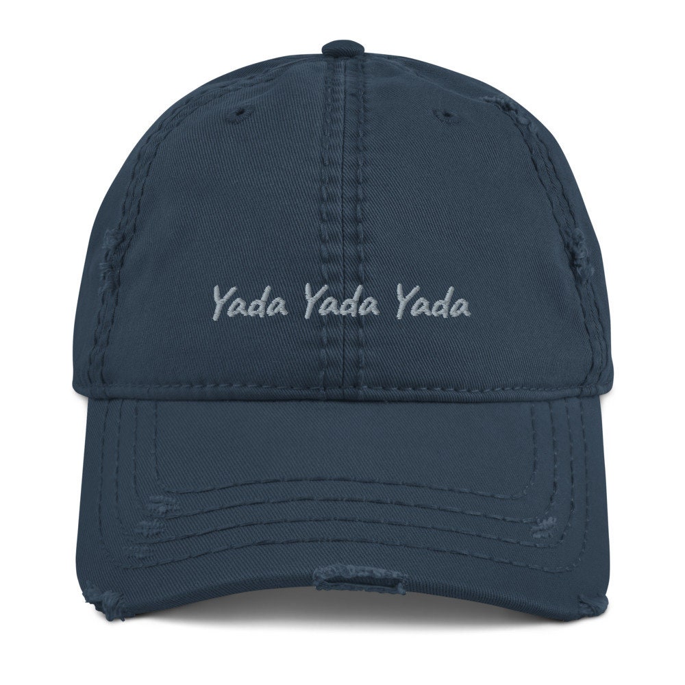 Seinfeld Yada Yada Yada Distressed Dad Hat - Etsy