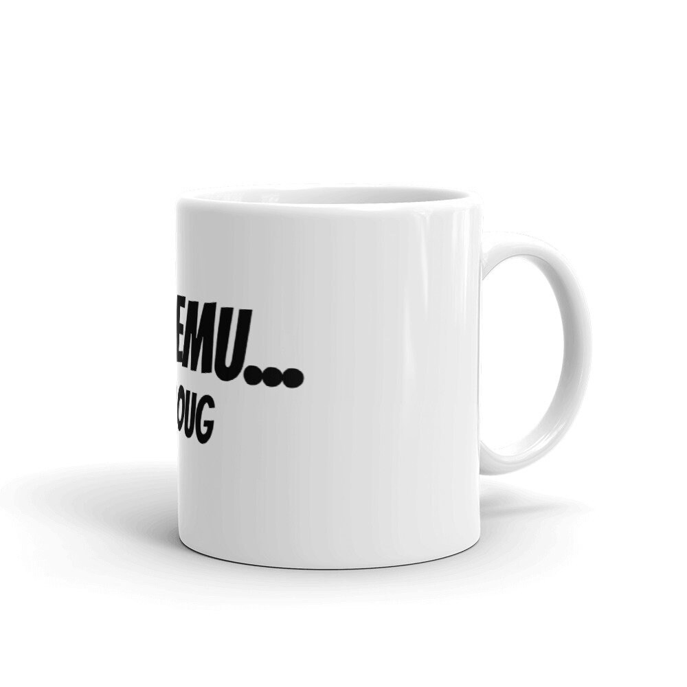 LiMu Emu and Doug Funny TV Commercial Black and White Ceramic Coffee ...