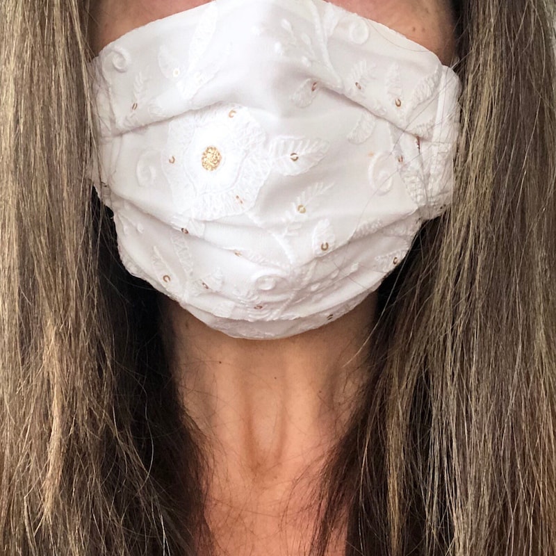 Lace Face Mask - Etsy