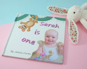 Personalized First Birthday Book - Etsy