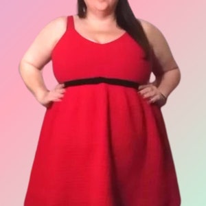 Plus Size Crochet Dress WRITTEN PATTERN Sassy & Classy - Made to ...