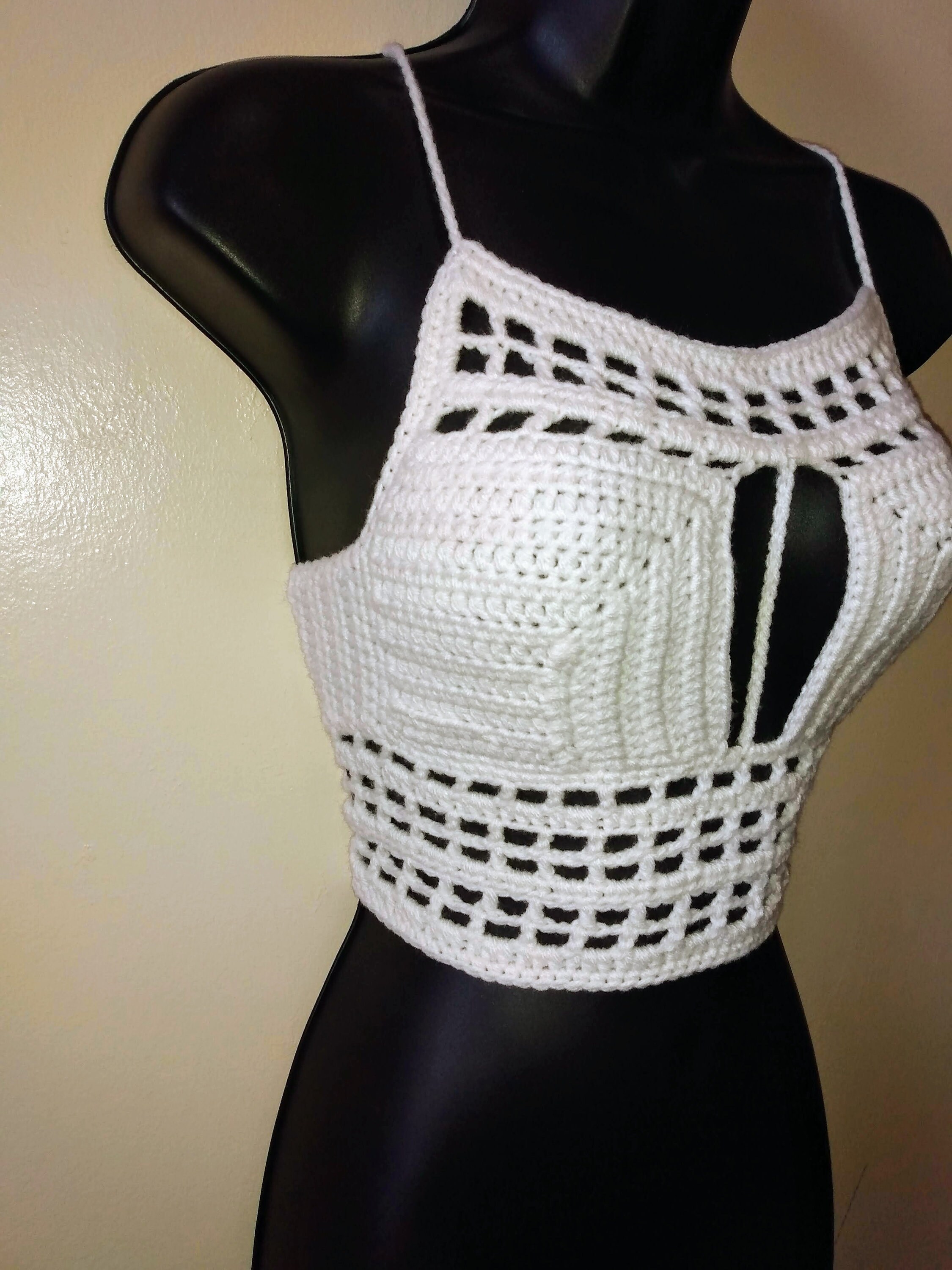 Crochet Rectangle Bra Cup Pattern Sizes A-H - Etsy