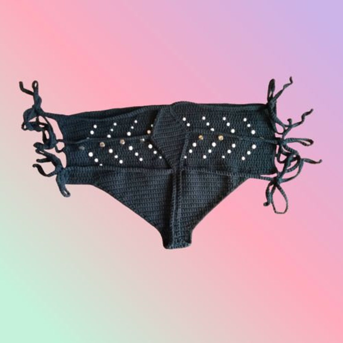 Plus Size Crochet Pattern Bikini Bottom Lingerie Sexy Etsy