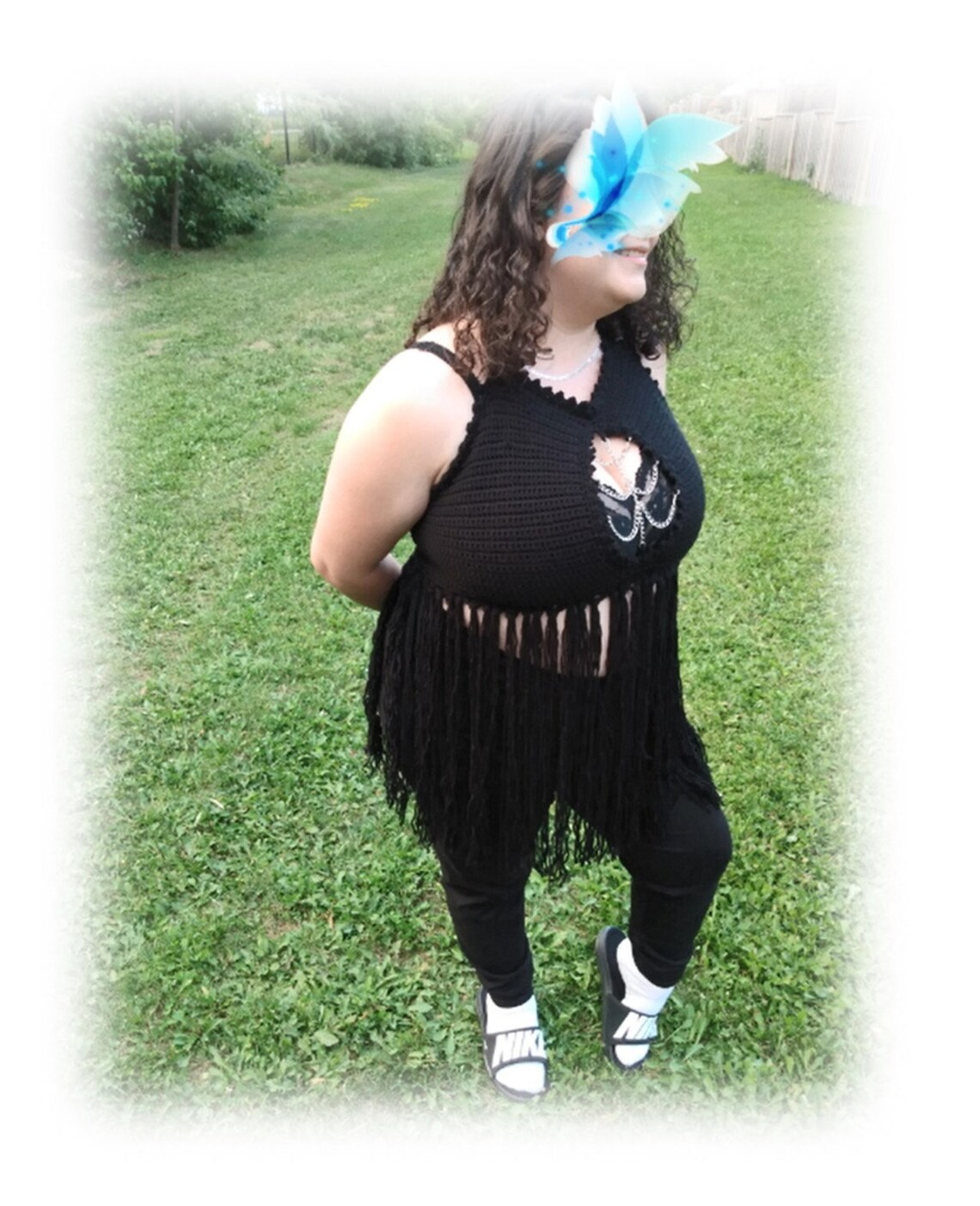 Plus Size Crop Top With Chain Crochet Pattern - Etsy Australia