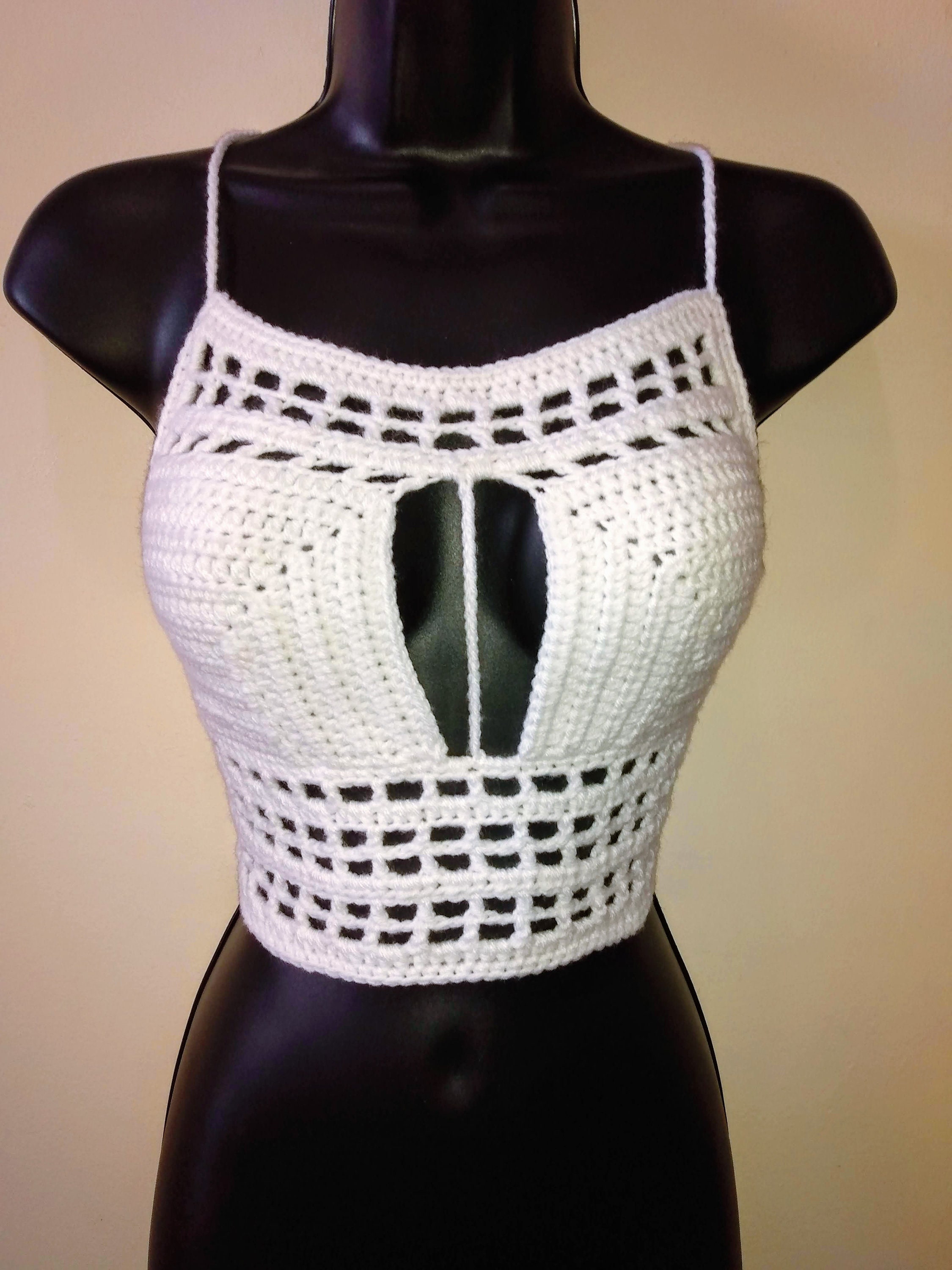 Crochet Rectangle Bra Cup Pattern Sizes A-H - Etsy