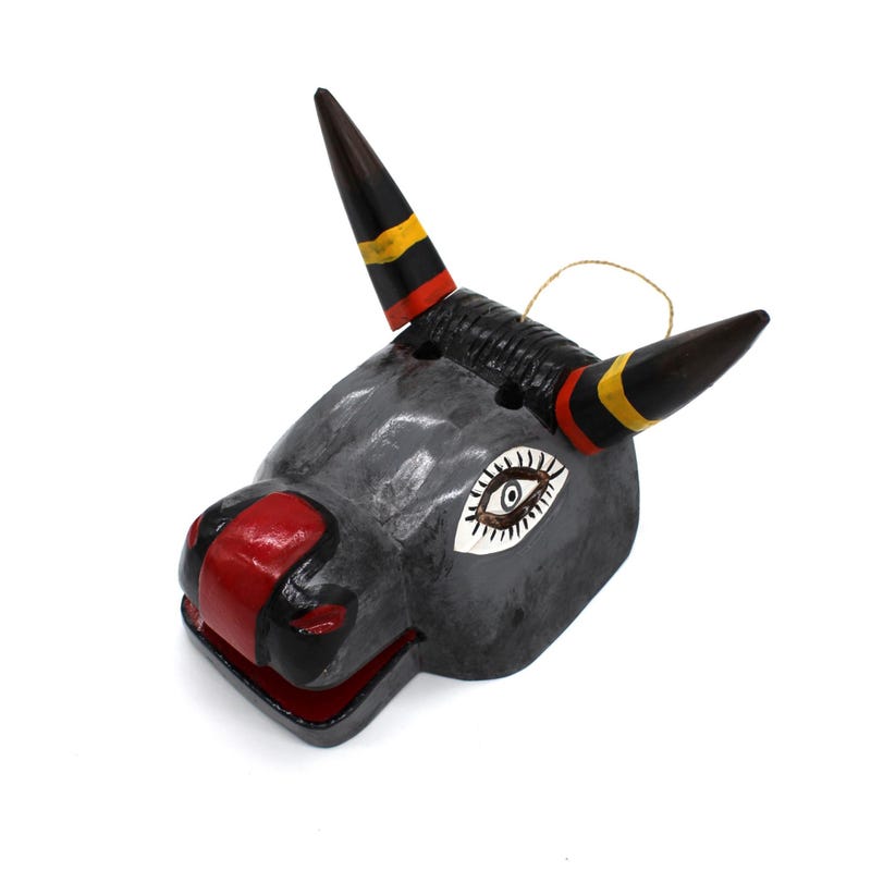 Bull Mask - Etsy