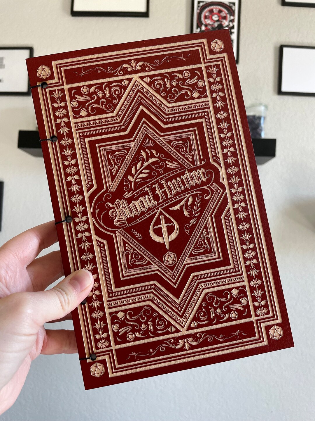 Blood Hunter Notebook, Campaign Journal, Dungeons and Dragons, Dnd, D&D ...