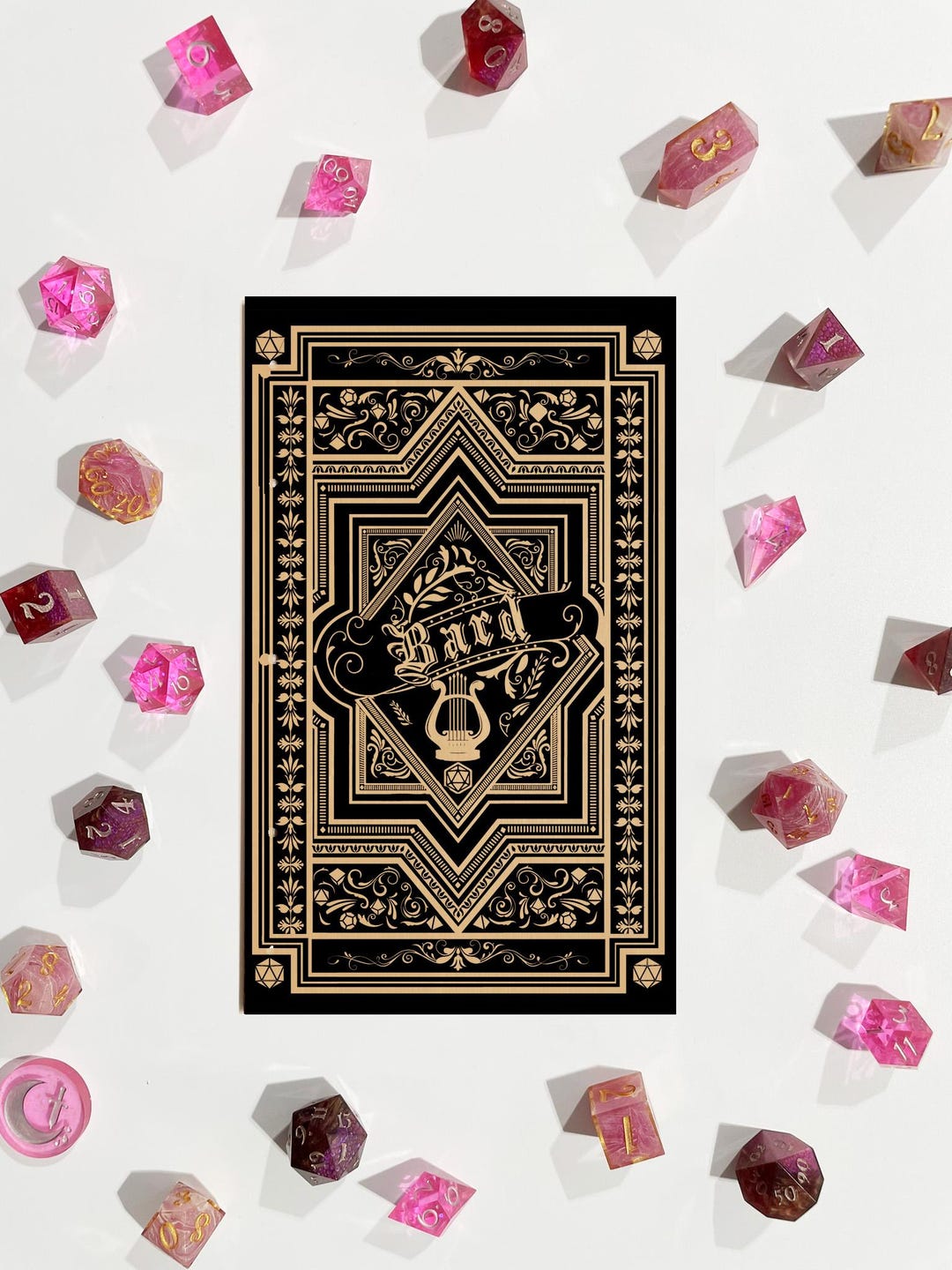 Bard Faux Leather Notebook, Campaign Journal, Dungeons and Dragons, Dnd ...