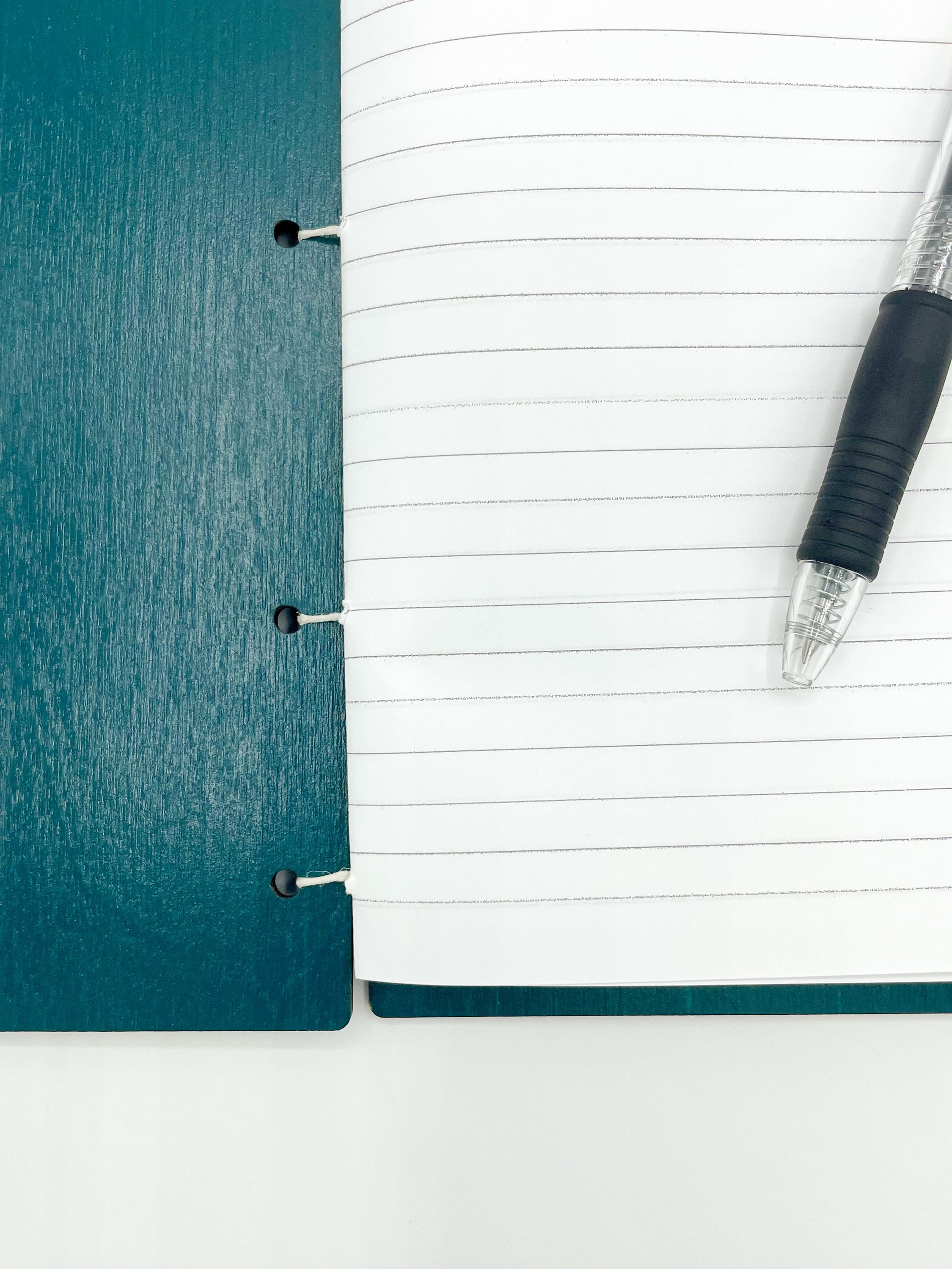 8.5x11 Inch Wide Lined Paper Template - Etsy