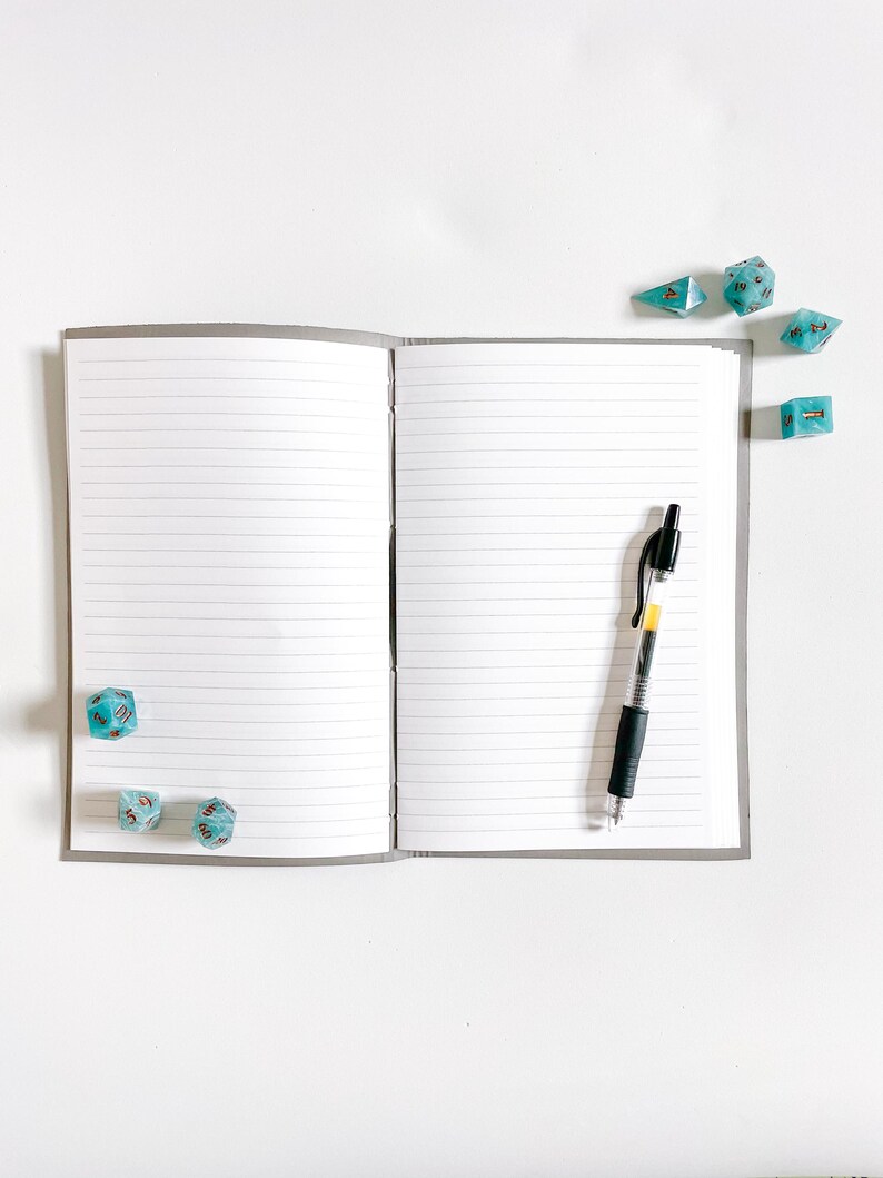 8.5x11 Inch Wide Lined Paper Template - Etsy