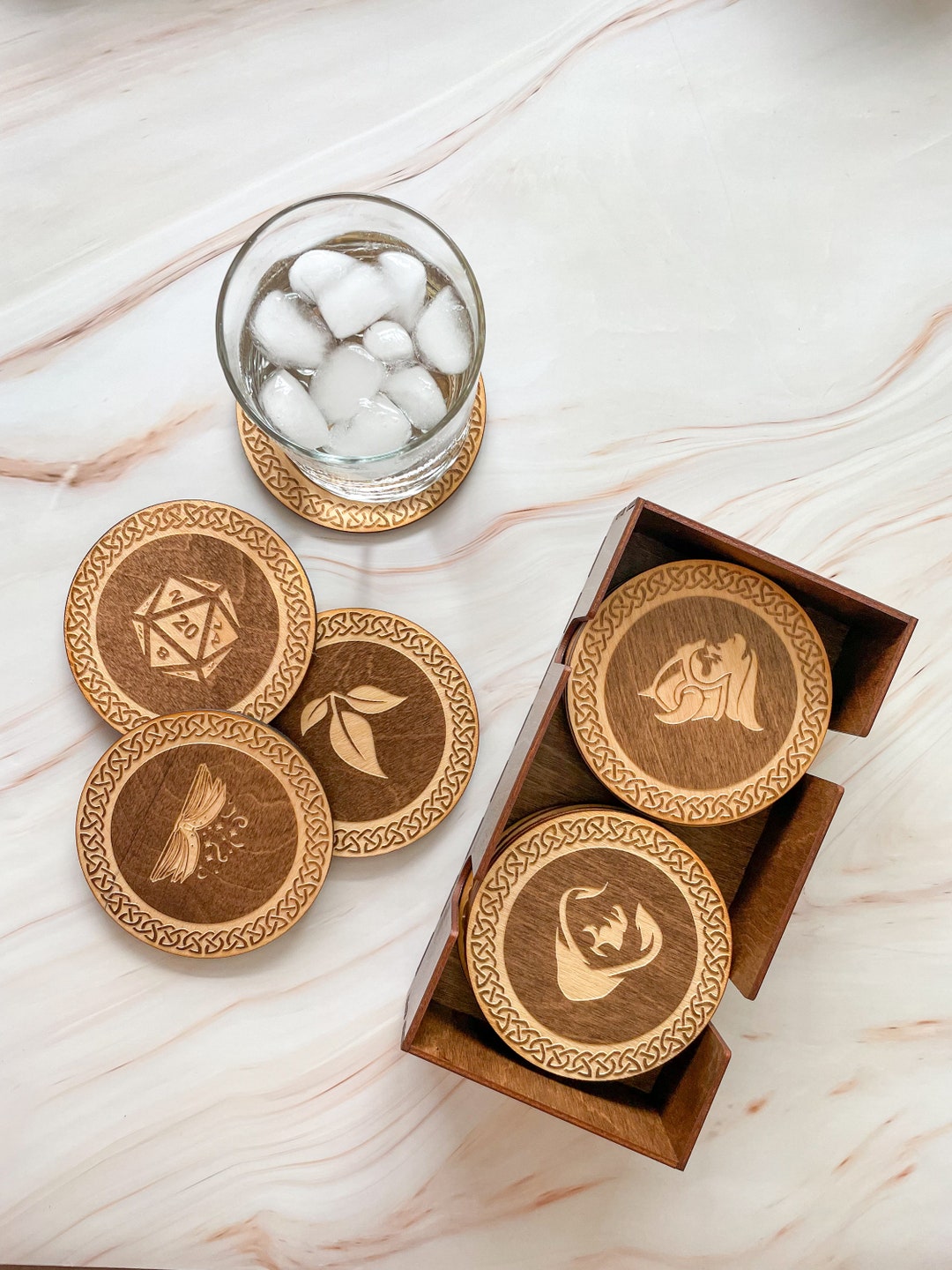 Dungeons and Dragons Class Coasters, Dnd, D&D - Etsy