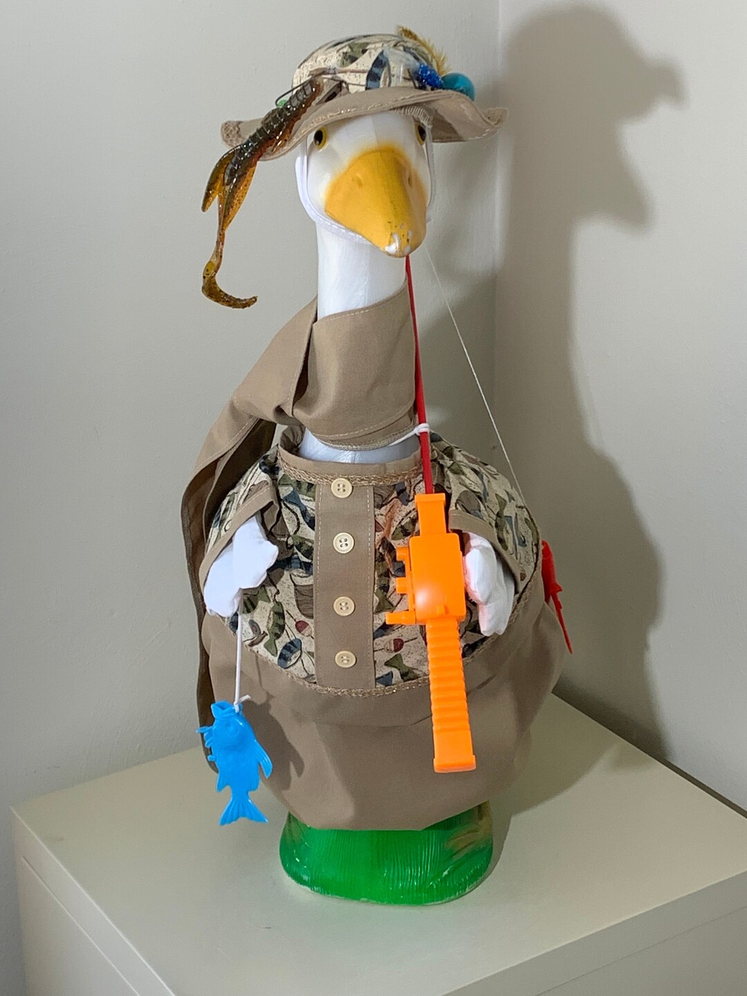 FISHER GANDER Goose Clothes Costume Outfit for Large Goose Shirt Pants ...