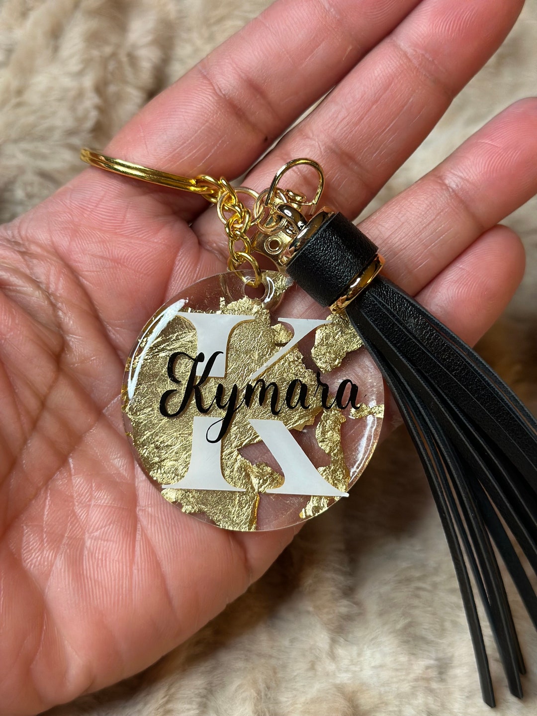 Personalized Keychain /monogram Keychain /acrylic Keychain/custom ...