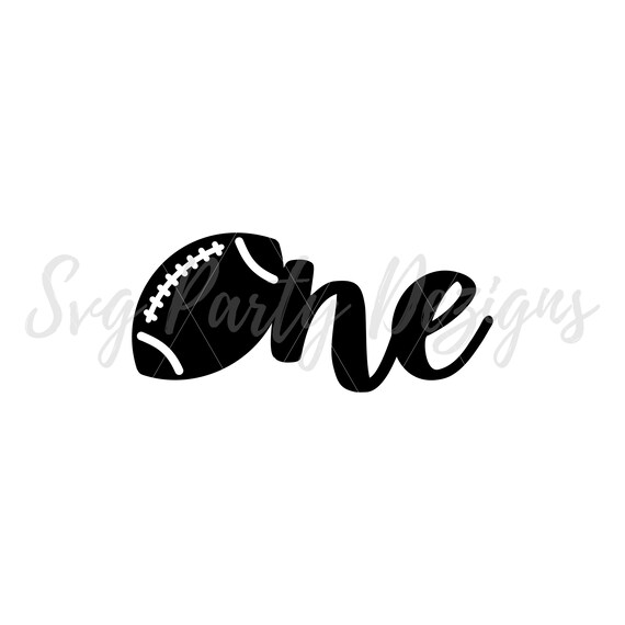 One SVG PNG DXF Commercial and Personal Use Football 1st - Etsy