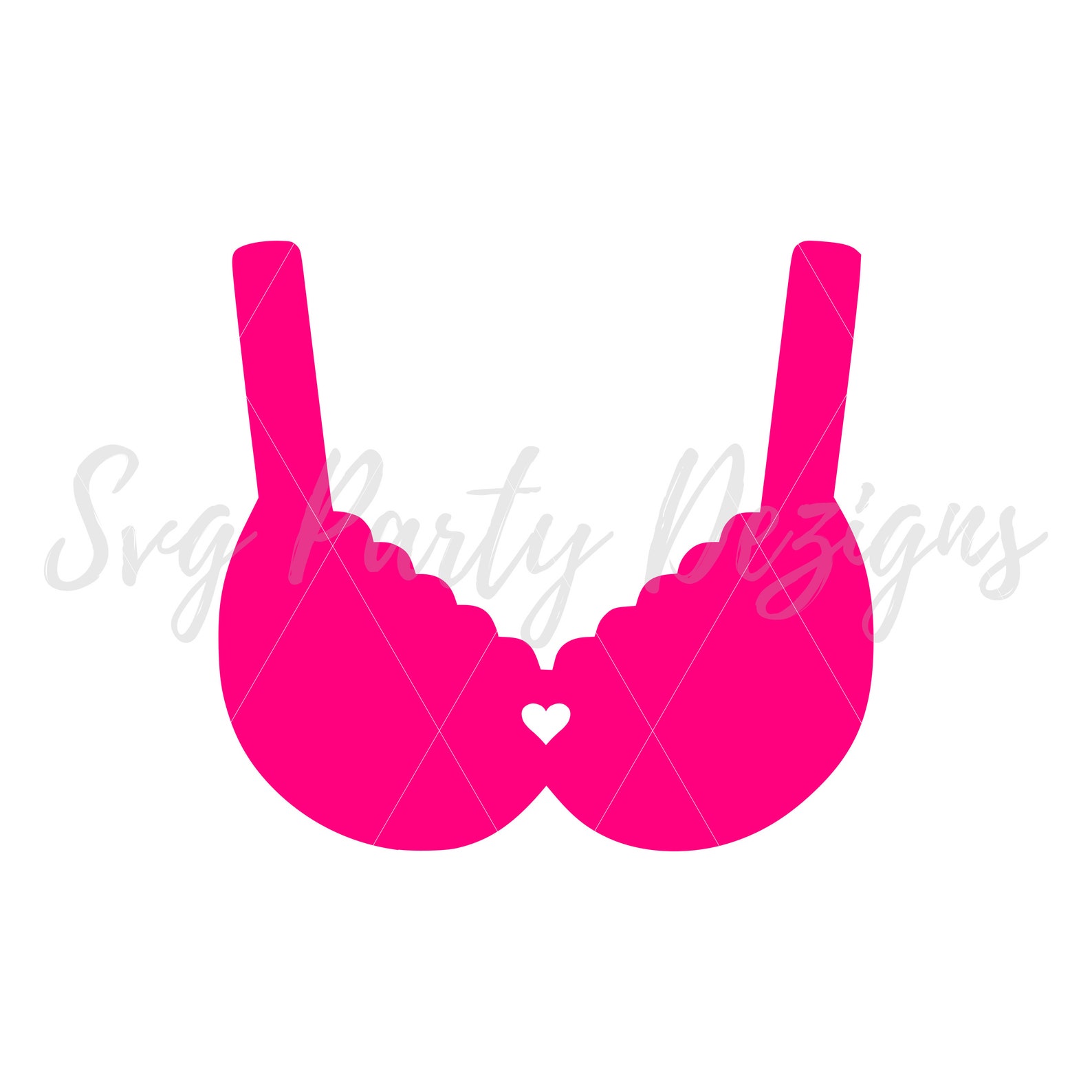 Bra SVG PNG DXF Personal Use Breast Cancer Awareness Mastectomy ...