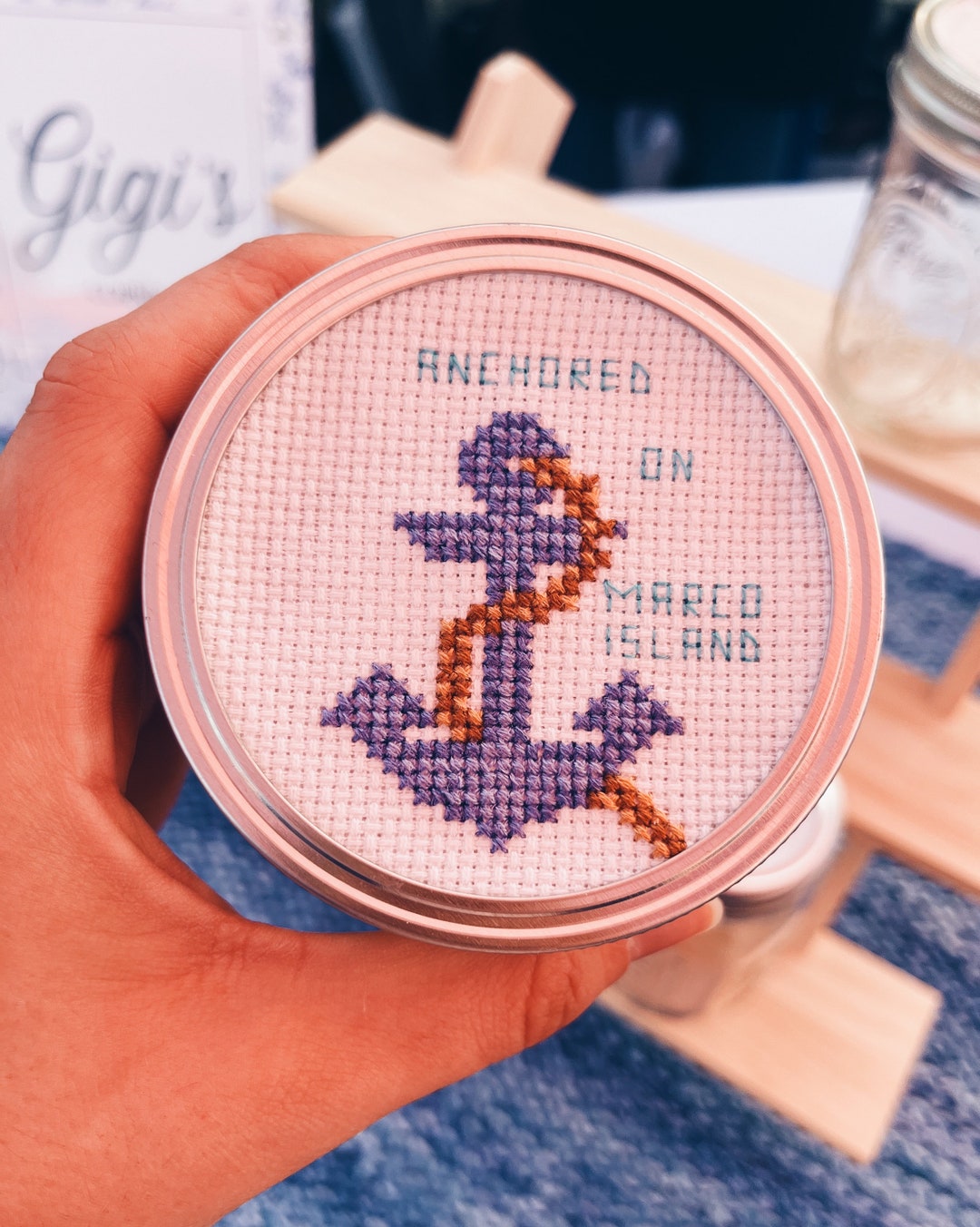 Anchor Souvenir Jar, Marco Island, Anchor, Souvenir, Shells, Beach ...