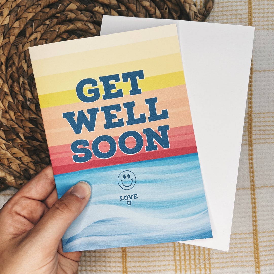 Get Well Soon Card, Marco Island Card, Marco Island Souvenir, Greeting ...