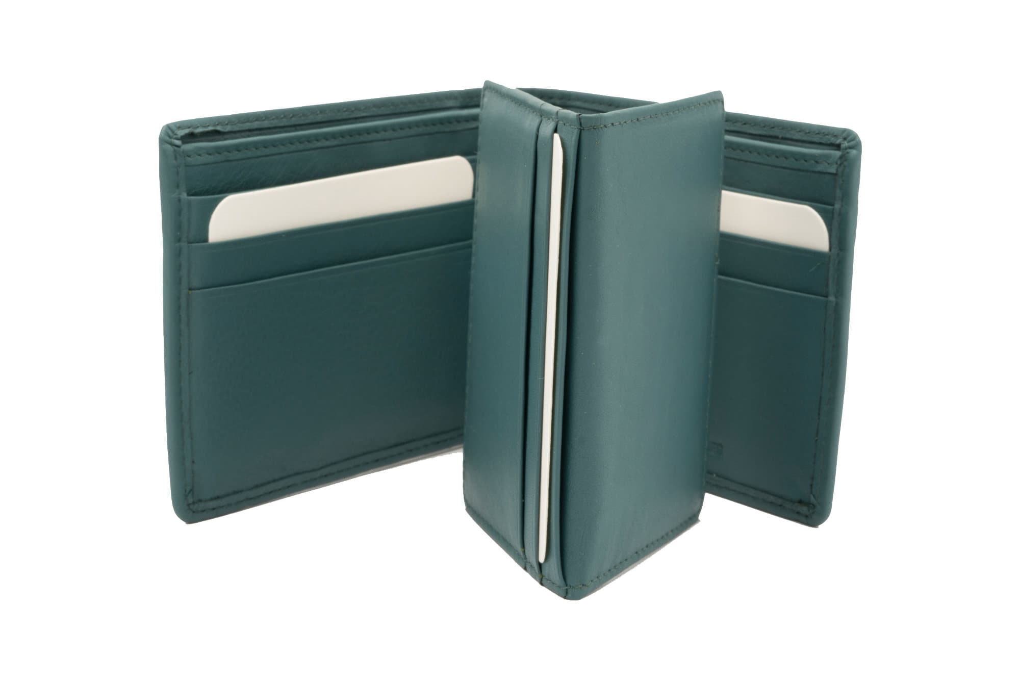 Men's Leather Bi-fold Wallet With Removable Flap - Etsy