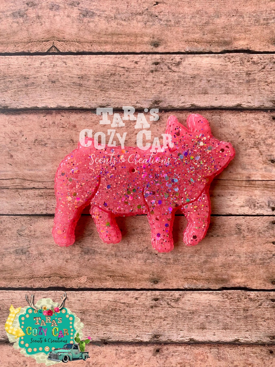 Show Pig Car Freshie; Car Scent, Air Freshener - Etsy
