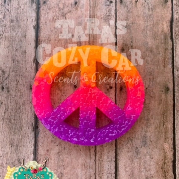 Neon Peace Sign - Etsy