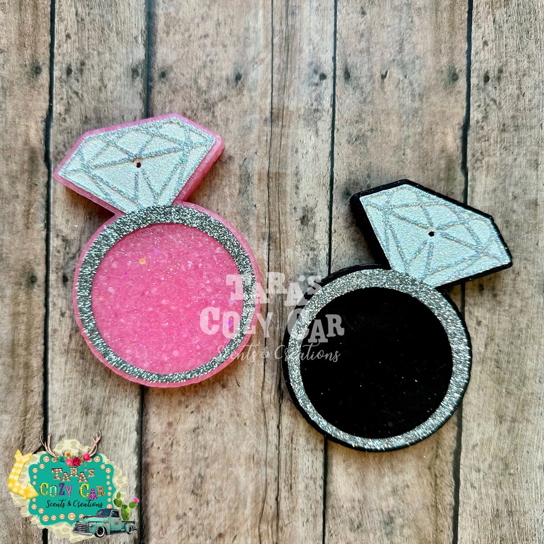 Wedding Engagement Diamond Ring Car Freshie, Car Scent, Air Freshener ...