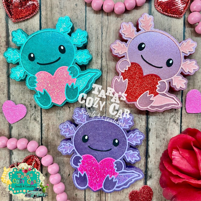 Axolotl Valentines Day Box - Etsy