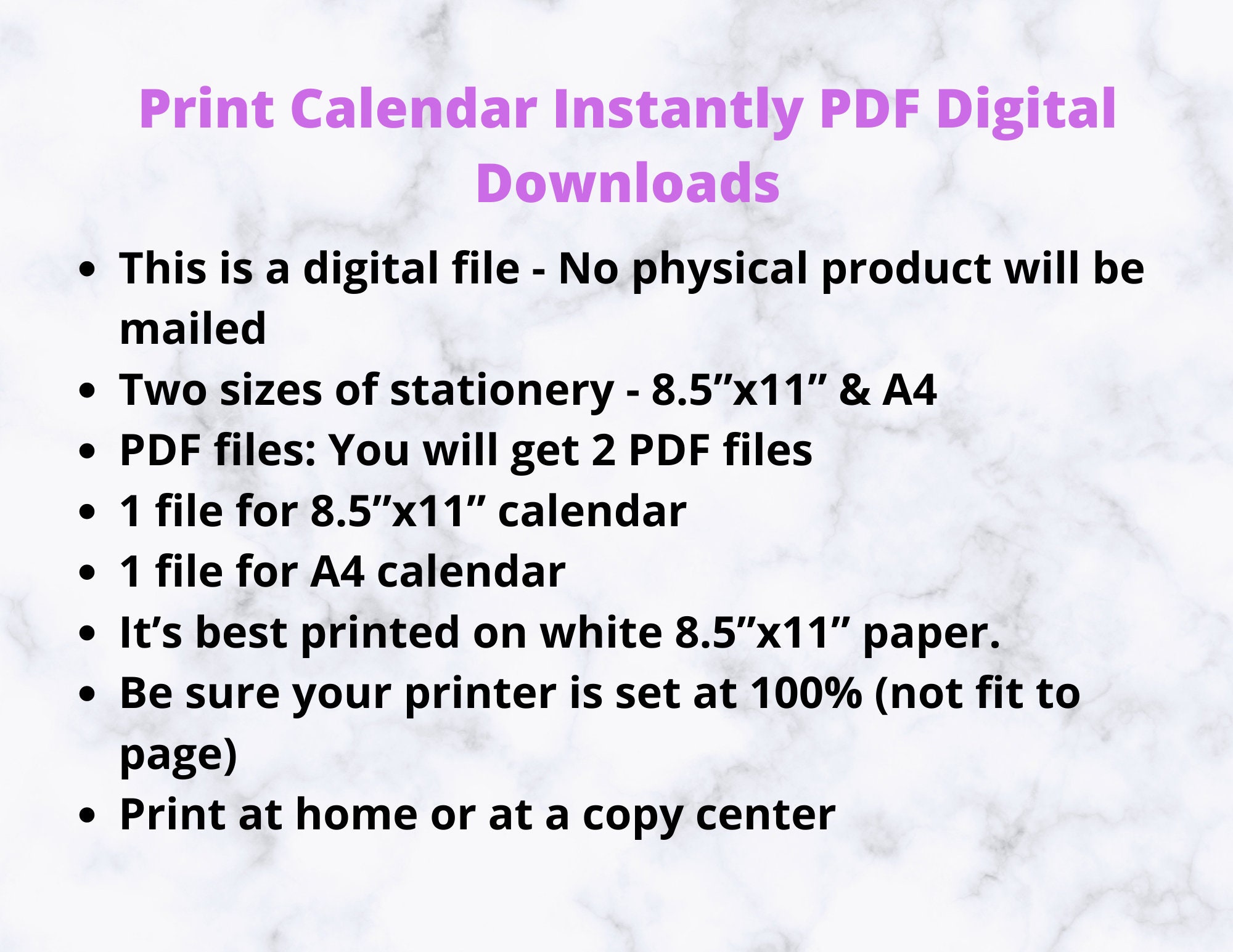 Undated Blue Butterflies Printable Calendar| Undated Calendar ...