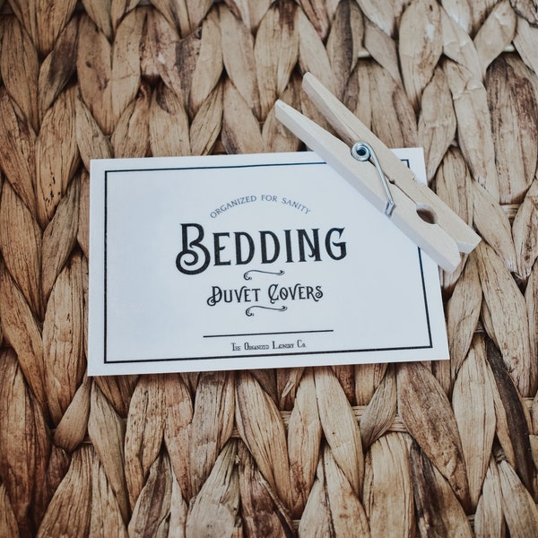 Bed Sheet Label - Etsy