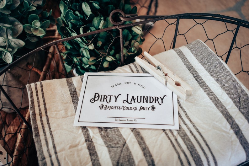 LAUNDRY LABELS- Dirty Laundry, Laundry Room, Diy Labels, Home ...