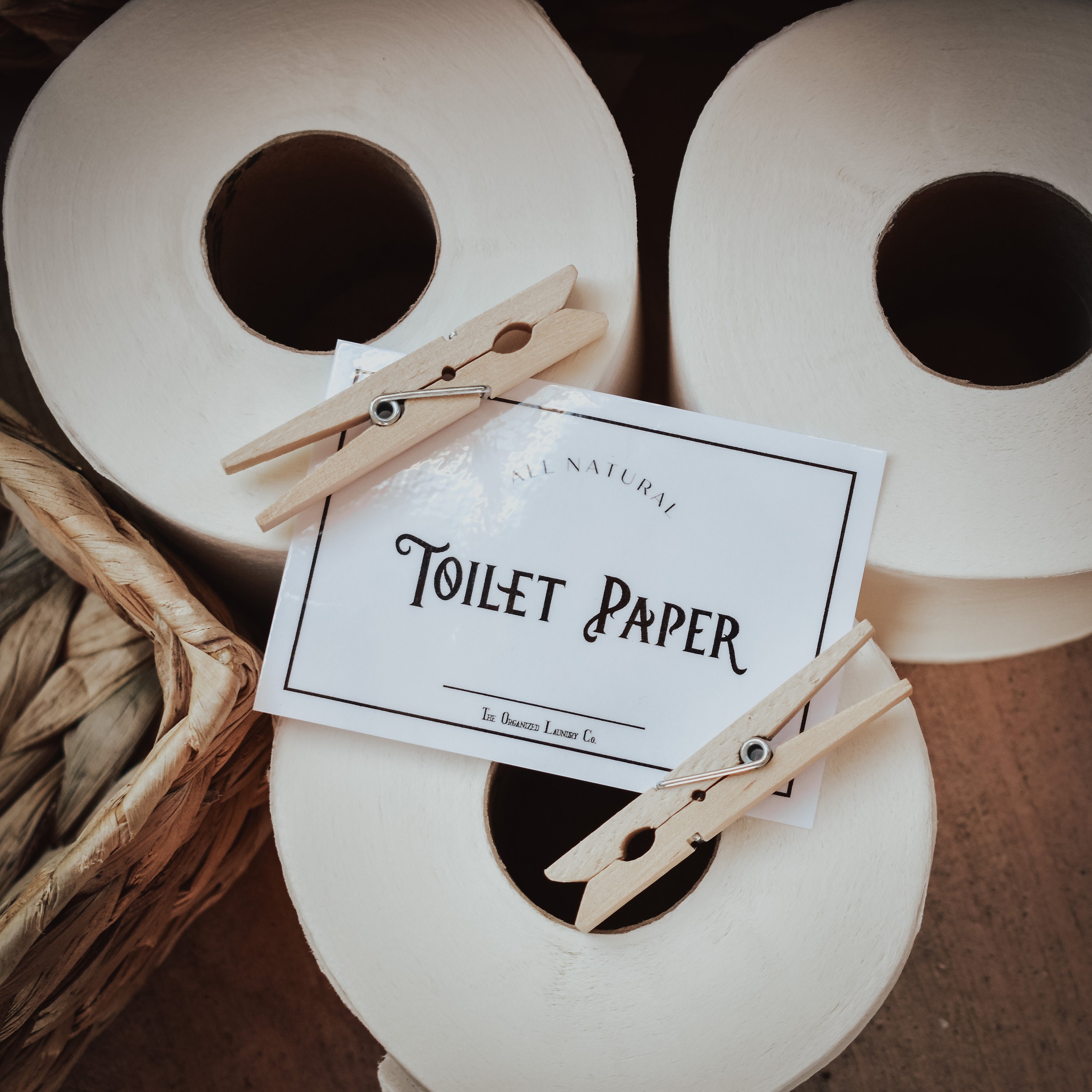 TOILET PAPER Diy Printable Digital Paper, Laundry Room organization ...