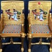 Gorgeous King Tutankhamun Throne - Museum Piece 2 Chairs Original Resin ...