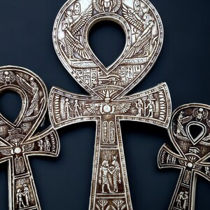 Set of Ancient Egyptian Ankh Key of Life Hanging for Decoration Cross ...